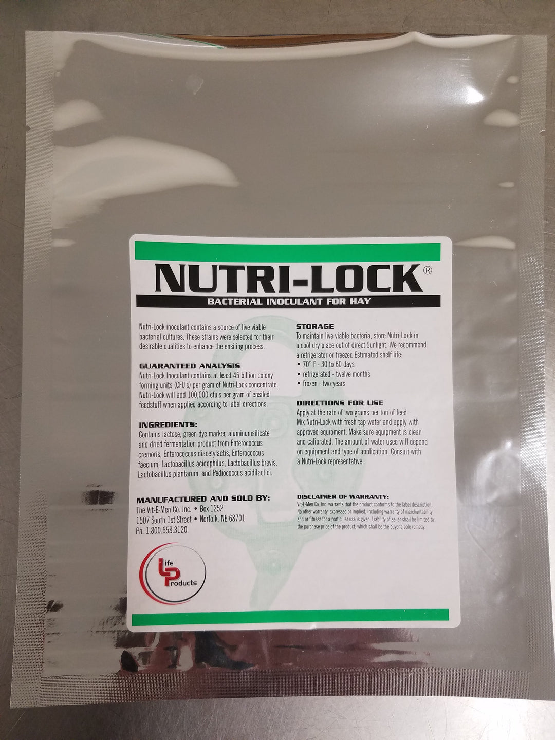 Nutri-Lock Hay Soluble Inoculant – Life Products Inc